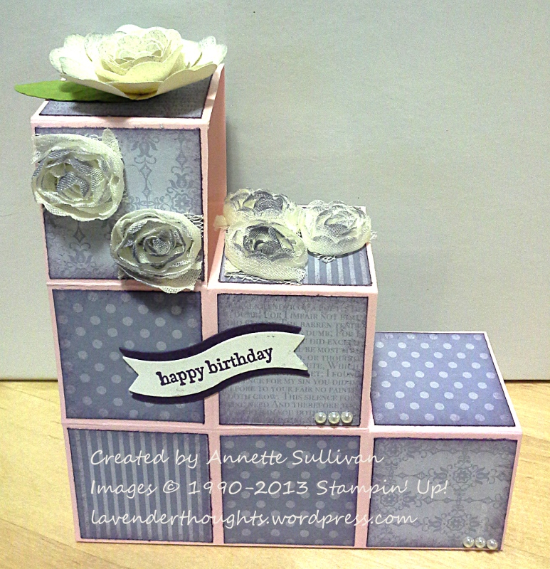 Block Card – Lavender Thoughts