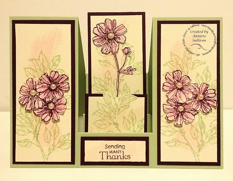 Tutorial for Double Sided Step Card – Lavender Thoughts