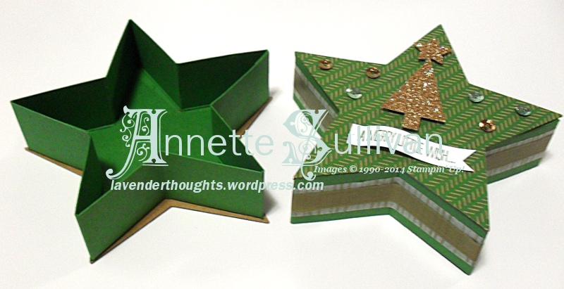Golden Green Star Box – Lavender Thoughts