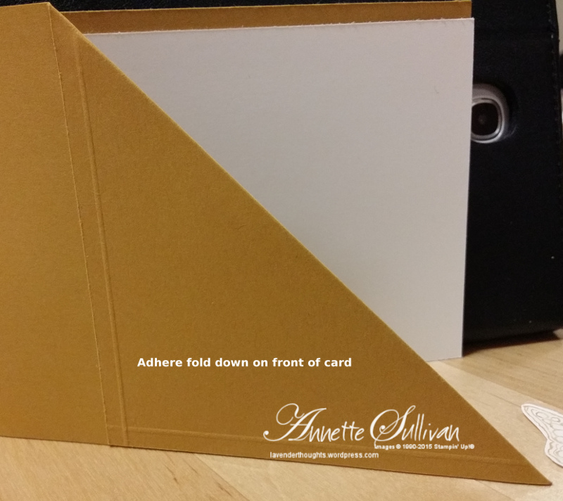 Technique Tuesday: Landscape Corner Fold Card – Lavender Thoughts