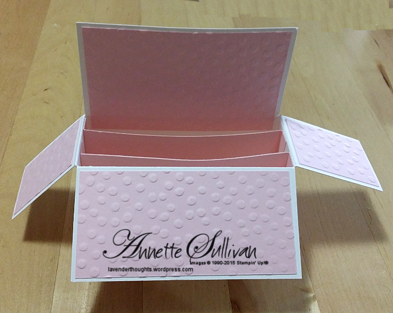 Technique Tuesday: Landscape Card in a Box – Lavender Thoughts