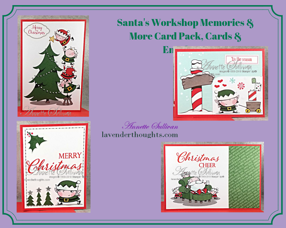 More Quick and Easy Cards with Santa’s Workshop – Lavender Thoughts