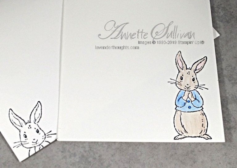 A Baby Card using Fable Friends – Lavender Thoughts