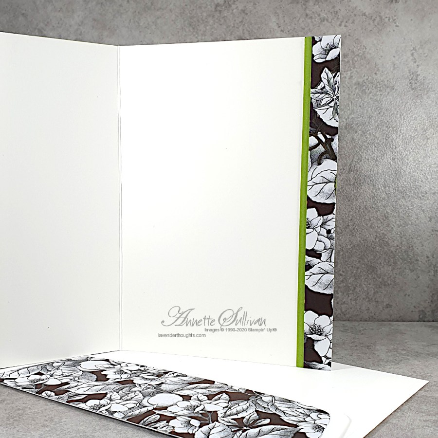 Spotlight Colouring on Designer Series Paper for a Quick and Easy Card ...