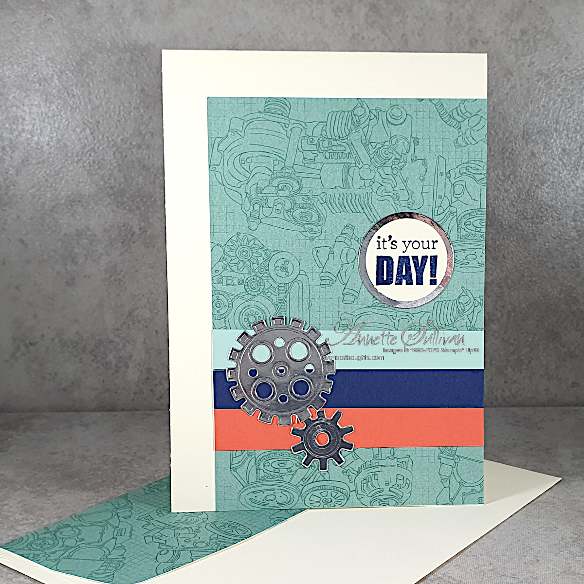 A Quick and Easy Masculine Card for the Sketch Challenge at ...