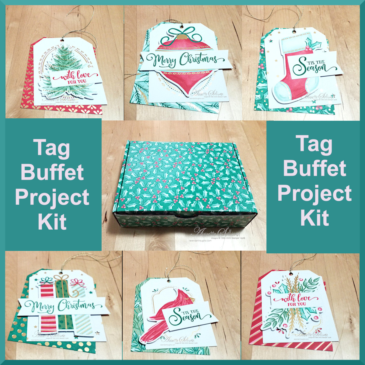 Tag Buffet Project Kit – tags and cards 1 – Lavender Thoughts