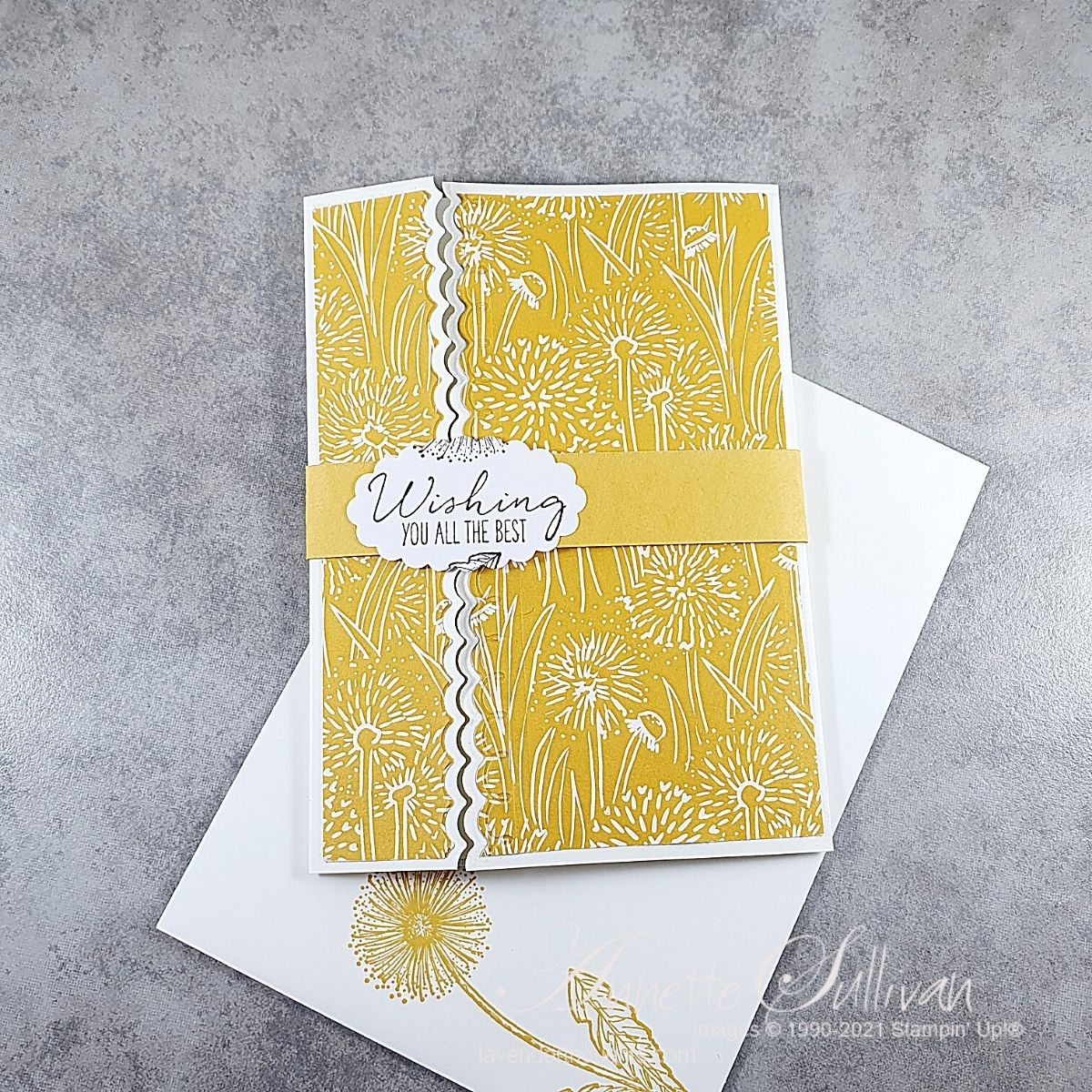 A Die Cut Gate Fold Card for the Sketch Challenge at Splitcoaststampers ...