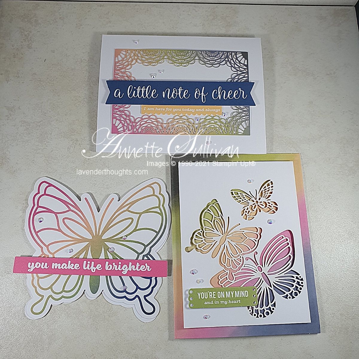 VIDEO for Quick and Easy Cards with the Notes of Cheer Card Kit ...