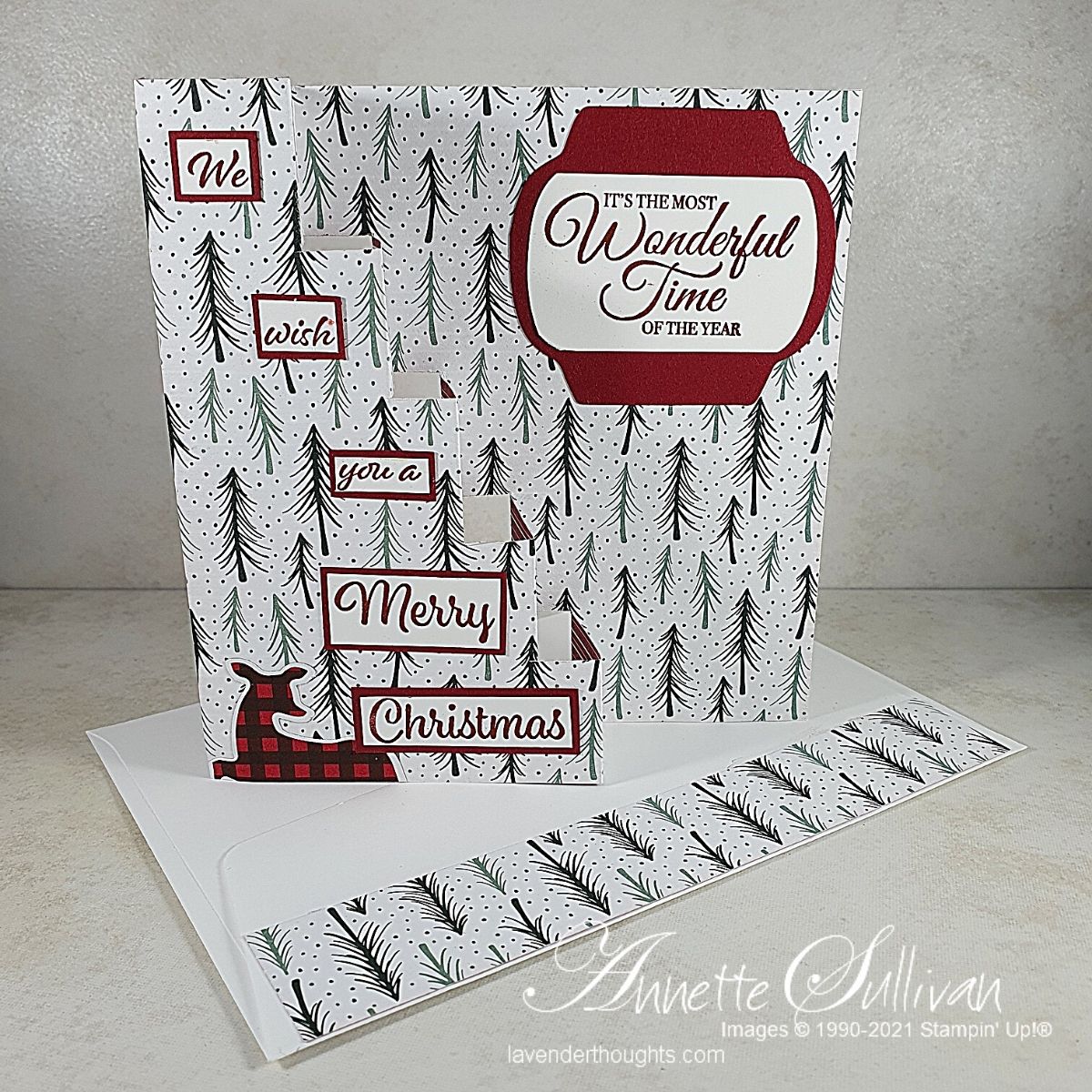 Vertical Step Fancy Fold for the Sketch Challenge at Splitcoaststampers ...