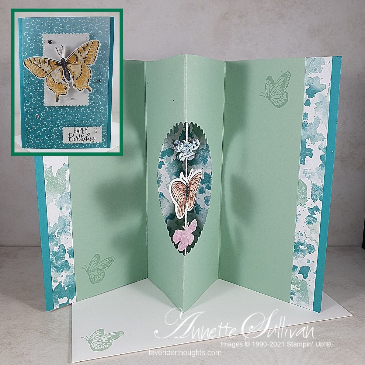 Butterfly Pop Out Card with Tutorial – Lavender Thoughts