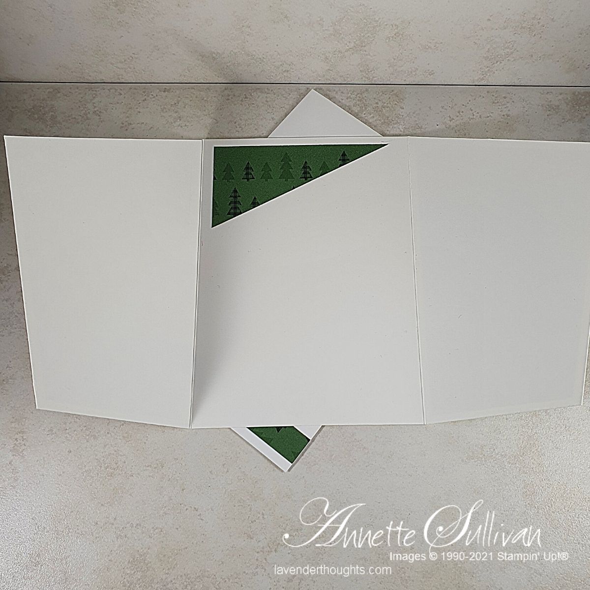 Angled Fold Cards with Peaceful Deer – Lavender Thoughts