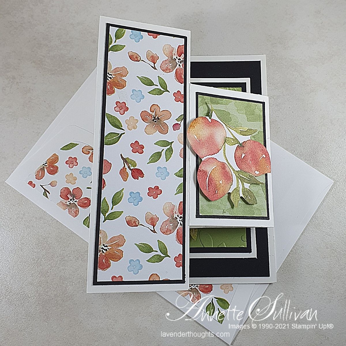 Creative Fold Card – Lavender Thoughts