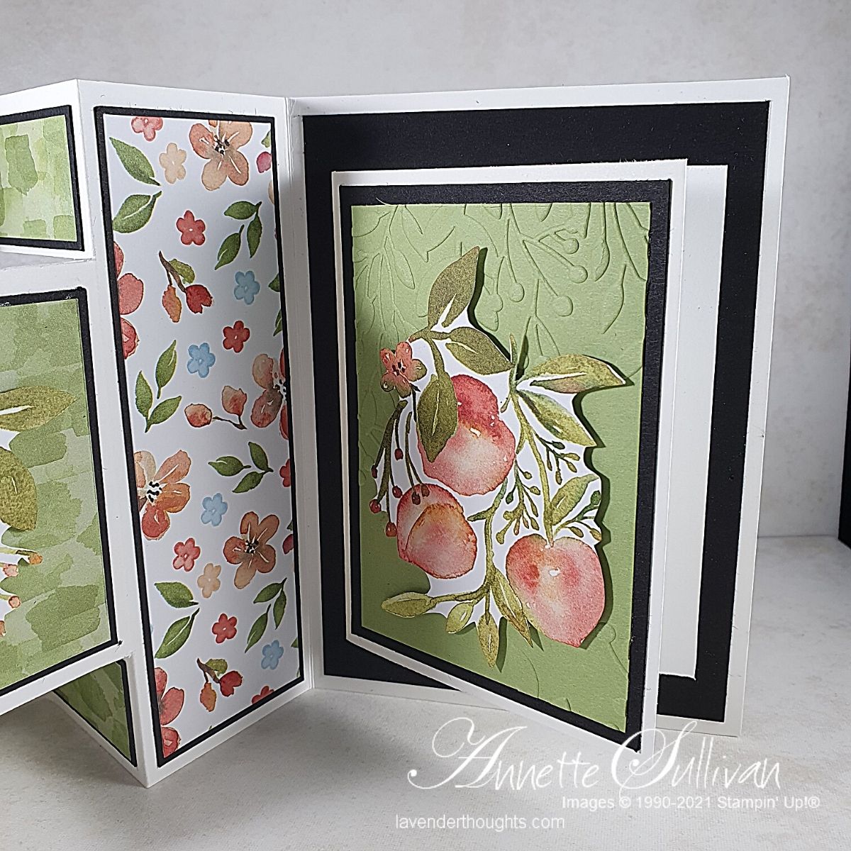 Creative Fold Card – Lavender Thoughts