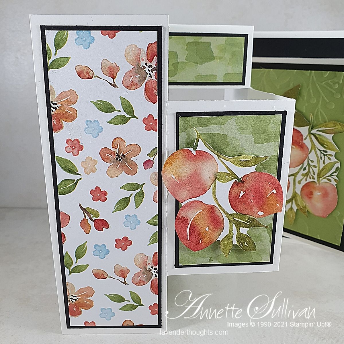 Creative Fold Card – Lavender Thoughts