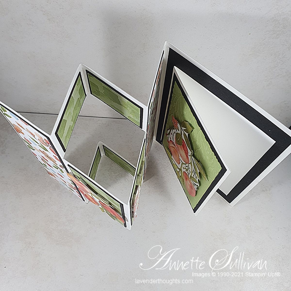 Creative Fold Card – Lavender Thoughts