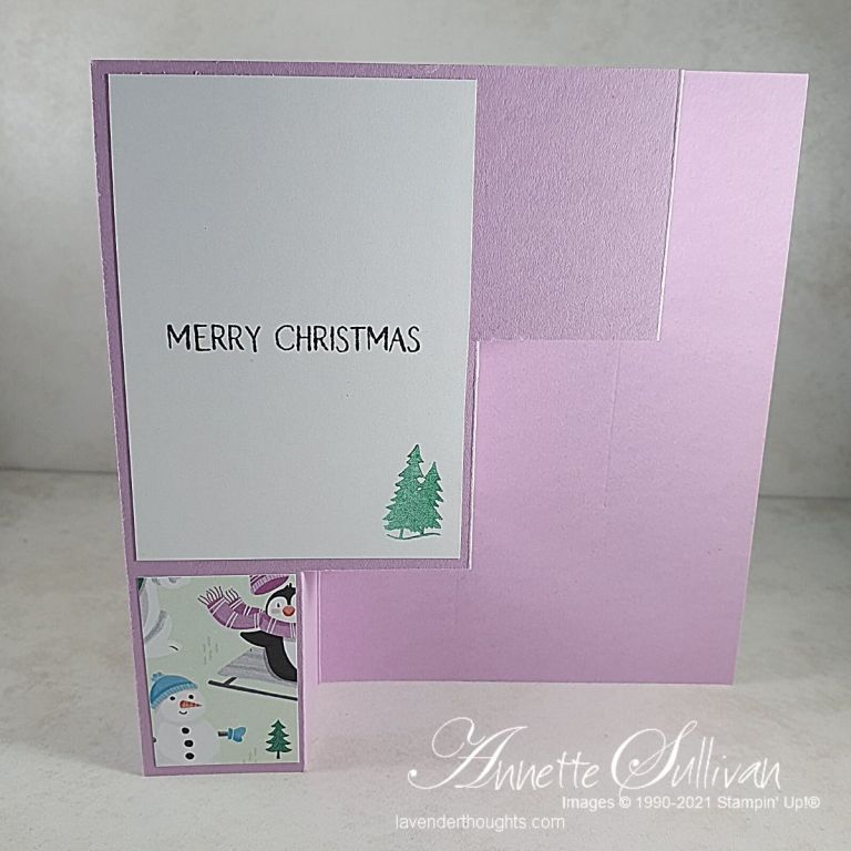 Quick and easy step cards for Christmas – Lavender Thoughts