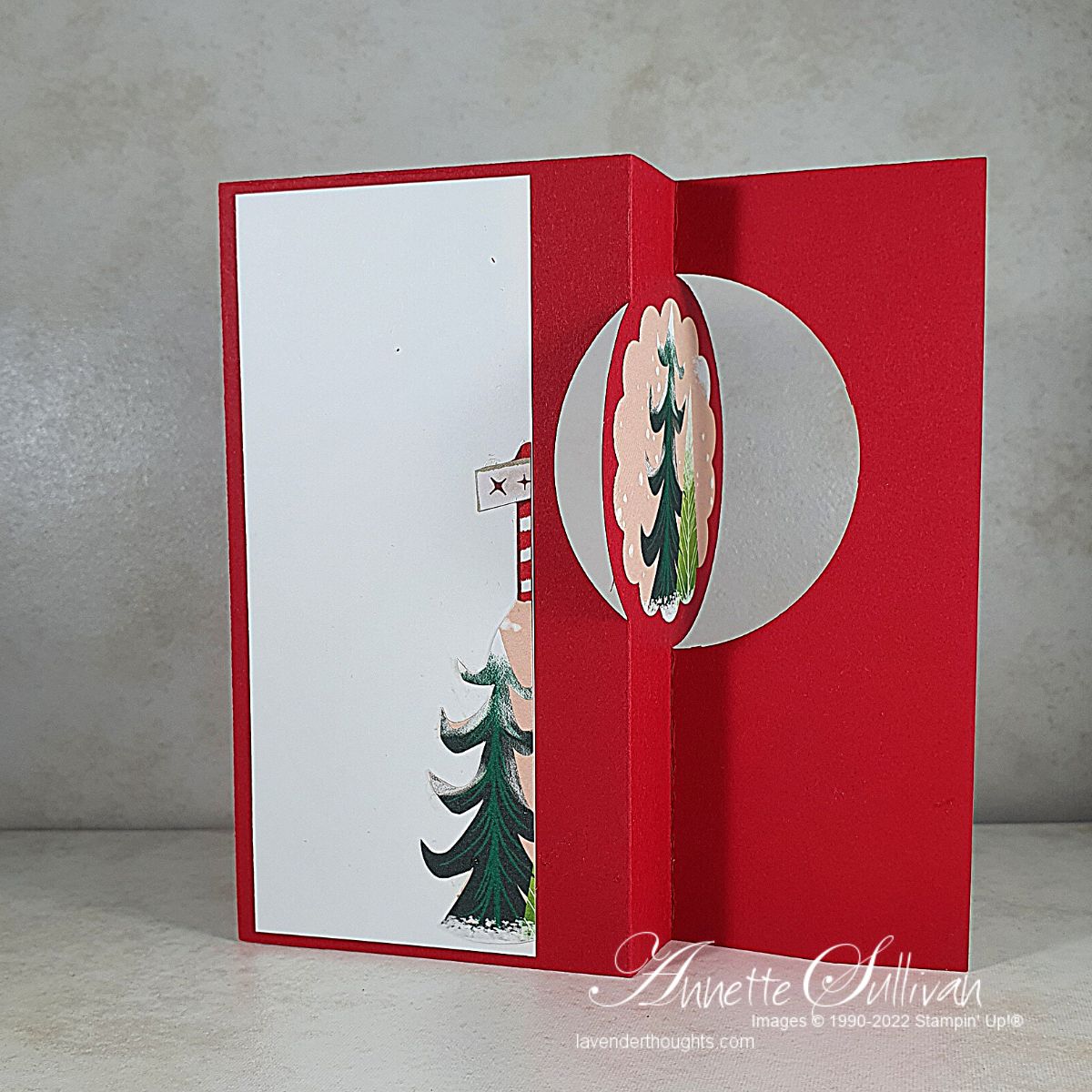 Quick and Easy Flip Flop Fancy Fold Cards for Christmas – Lavender Thoughts