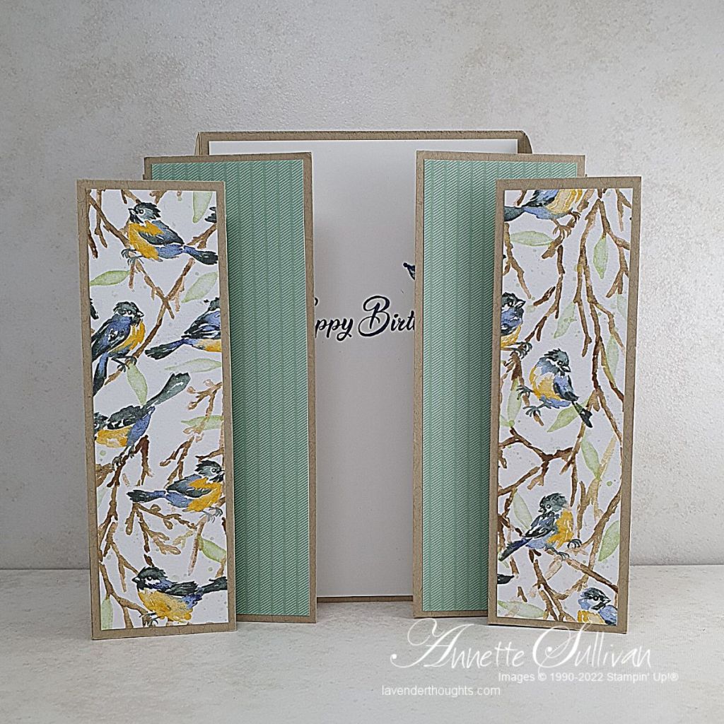 Portrait Cascading Display Card with VIDEO – Lavender Thoughts