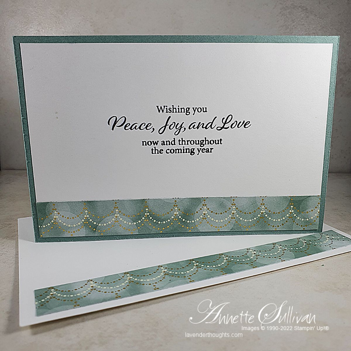 Pop Up Column Cards for Christmas – Lavender Thoughts