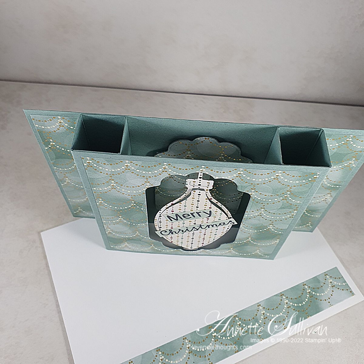 Pop Up Column Cards for Christmas – Lavender Thoughts