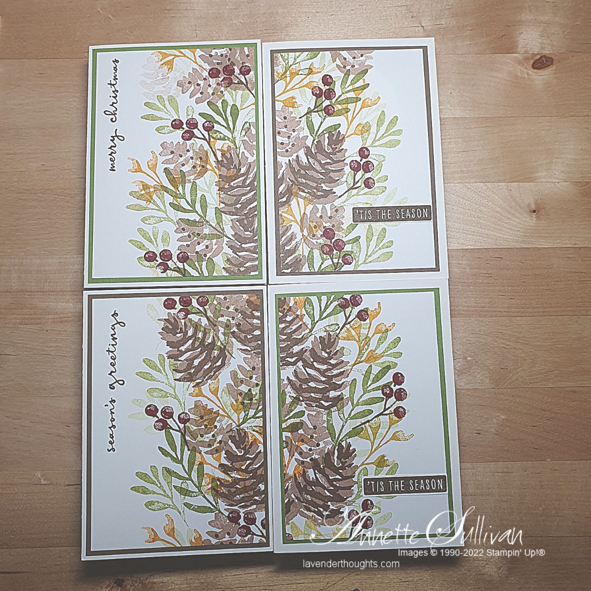 One Sheet Wonder with Christmas Season – Lavender Thoughts