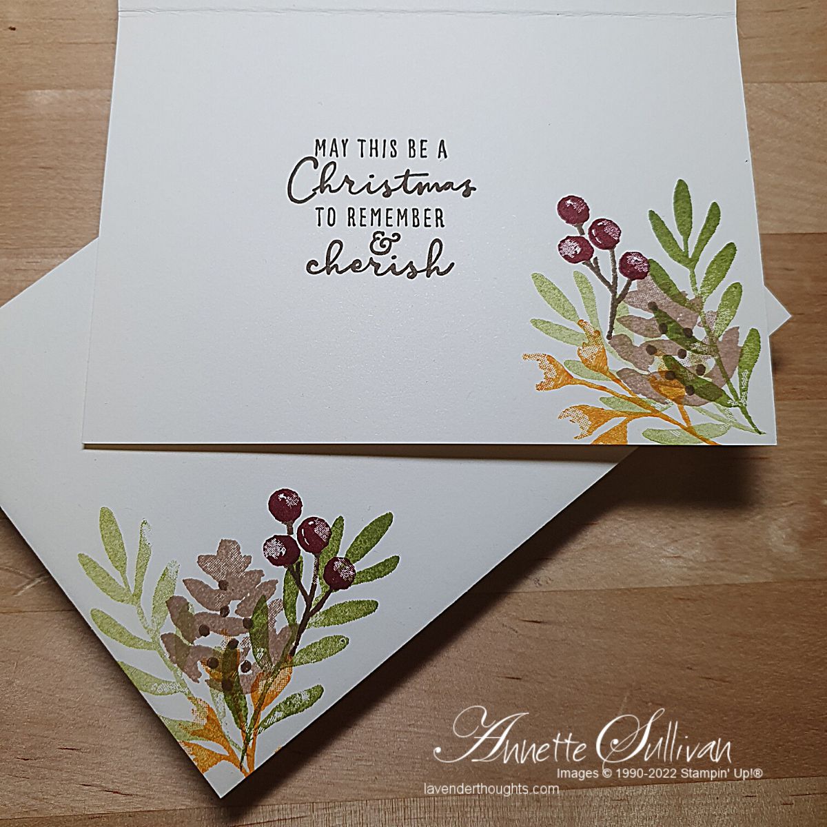 One Sheet Wonder with Christmas Season – Lavender Thoughts