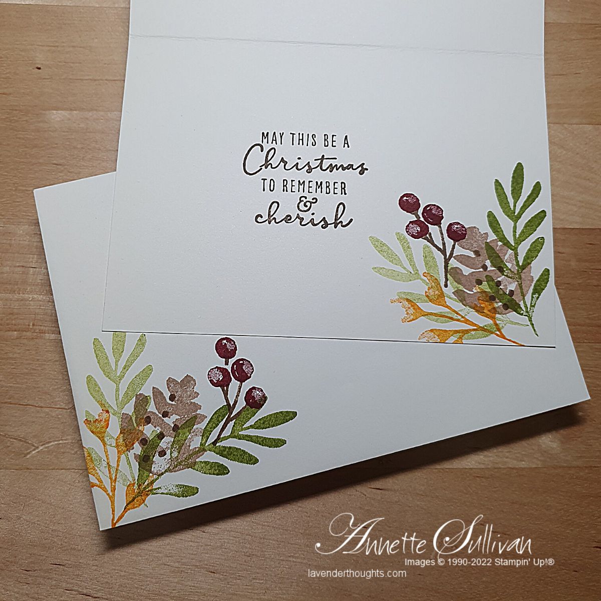 One Sheet Wonder with Christmas Season – Lavender Thoughts