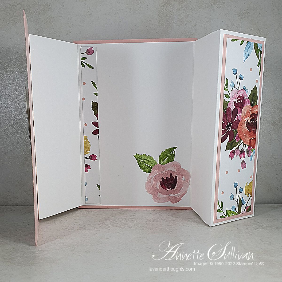 Let’s Celebrate with a Fun Fold Card – Lavender Thoughts