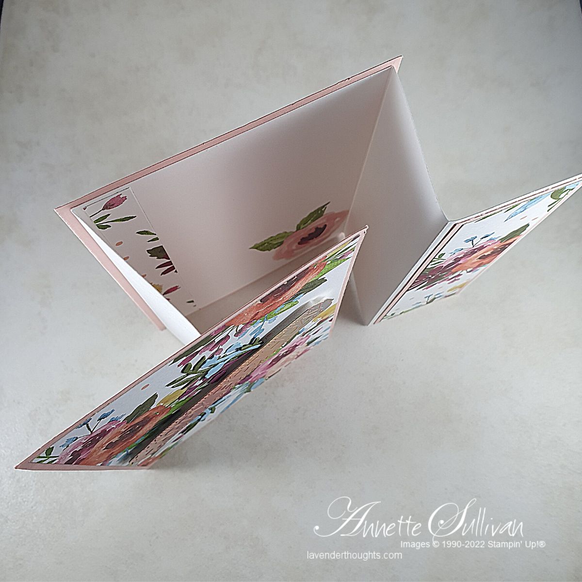Let’s Celebrate with a Fun Fold Card – Lavender Thoughts