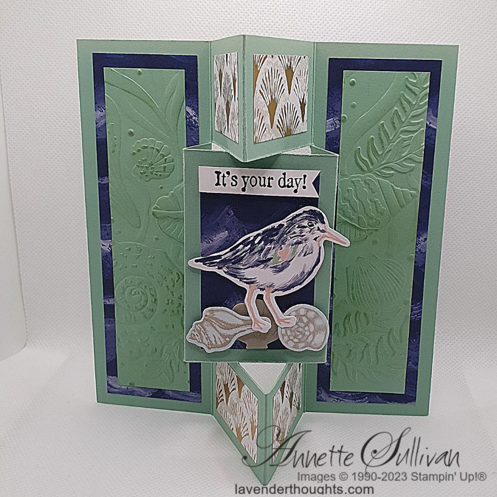 Flat Flap Fun Fold Card – Lavender Thoughts
