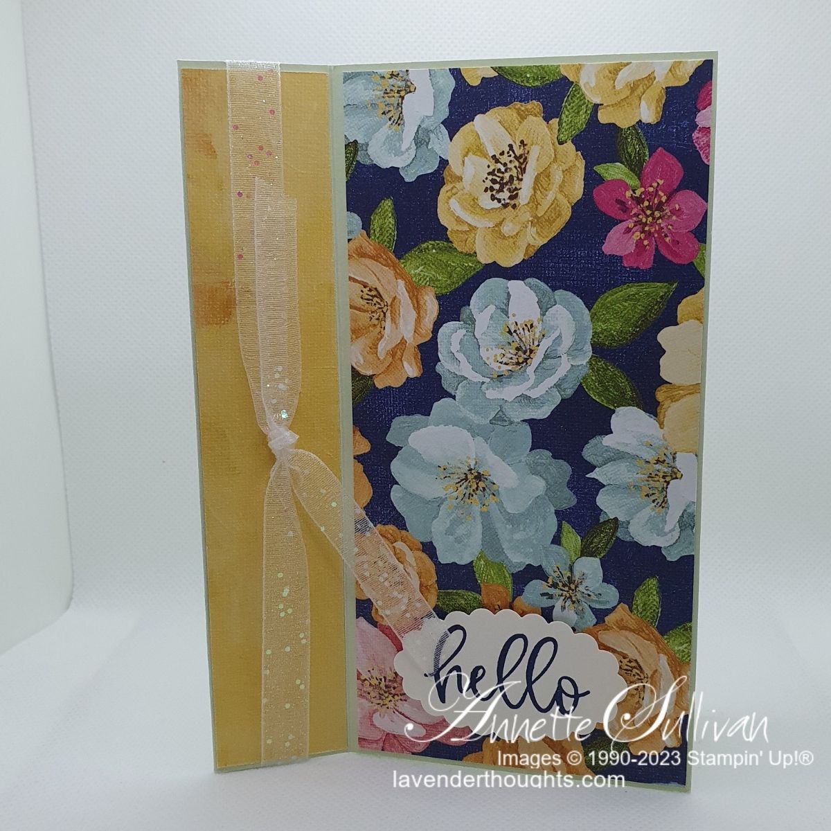 Book Binding Technique with Hues of Happiness Designer Series Paper ...