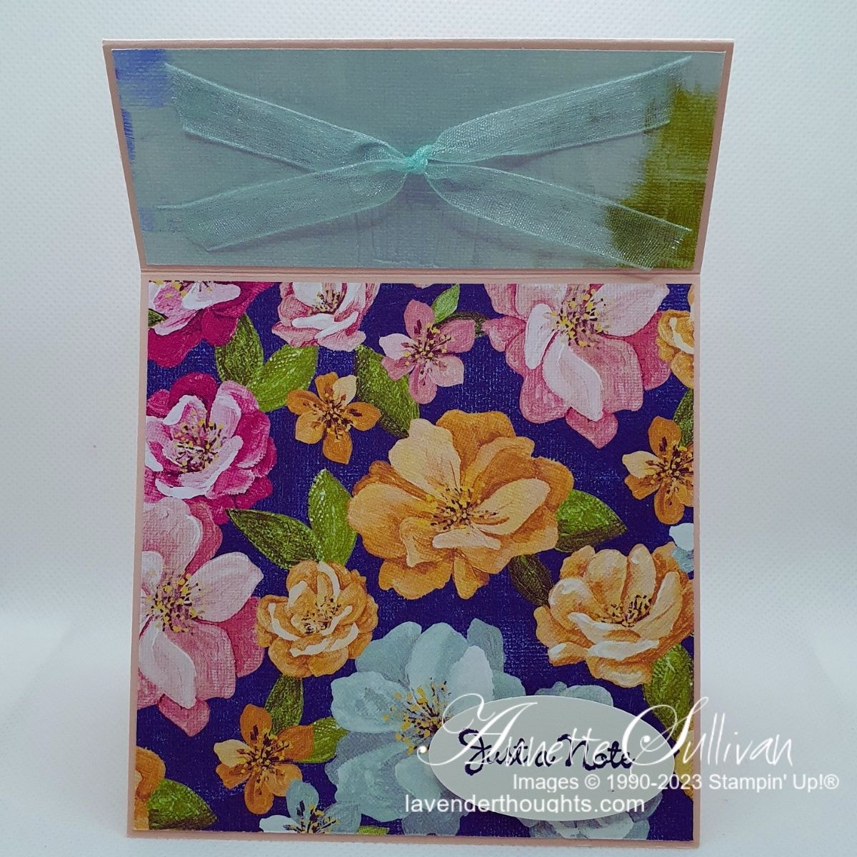 Book Binding Technique with Hues of Happiness Designer Series Paper ...
