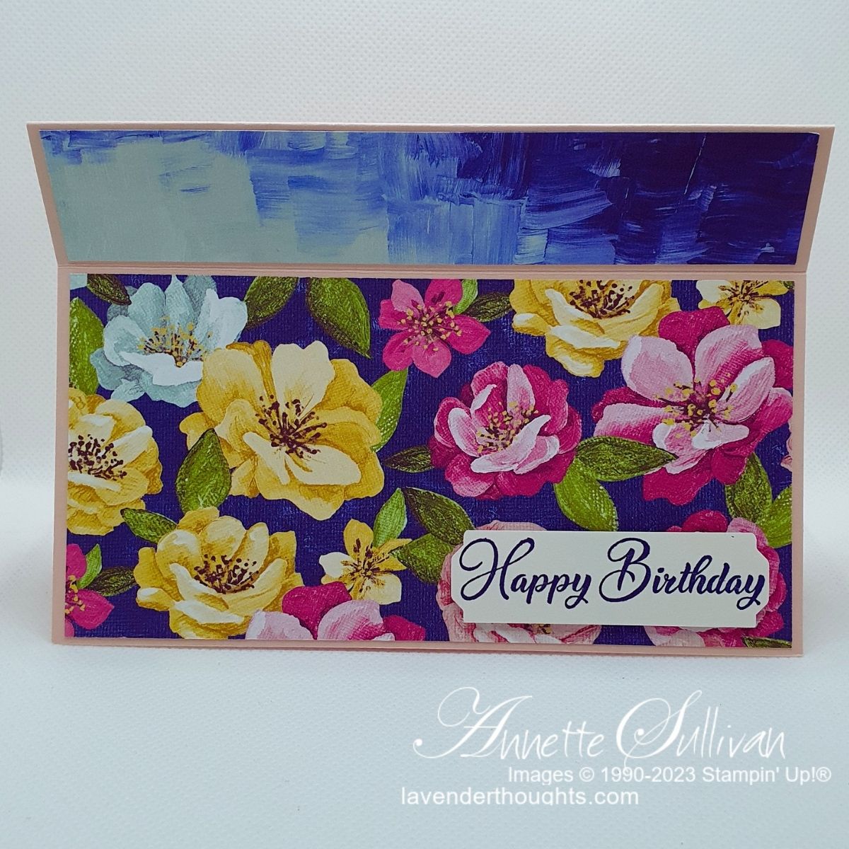 Book Binding Technique with Hues of Happiness Designer Series Paper ...