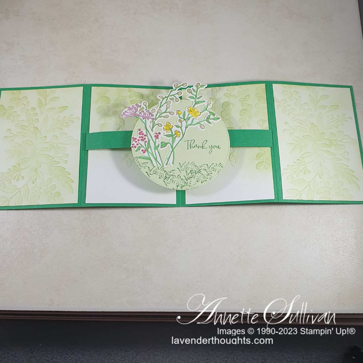 Floating Front Panel Fancy Fold Cards with PDF – Lavender Thoughts