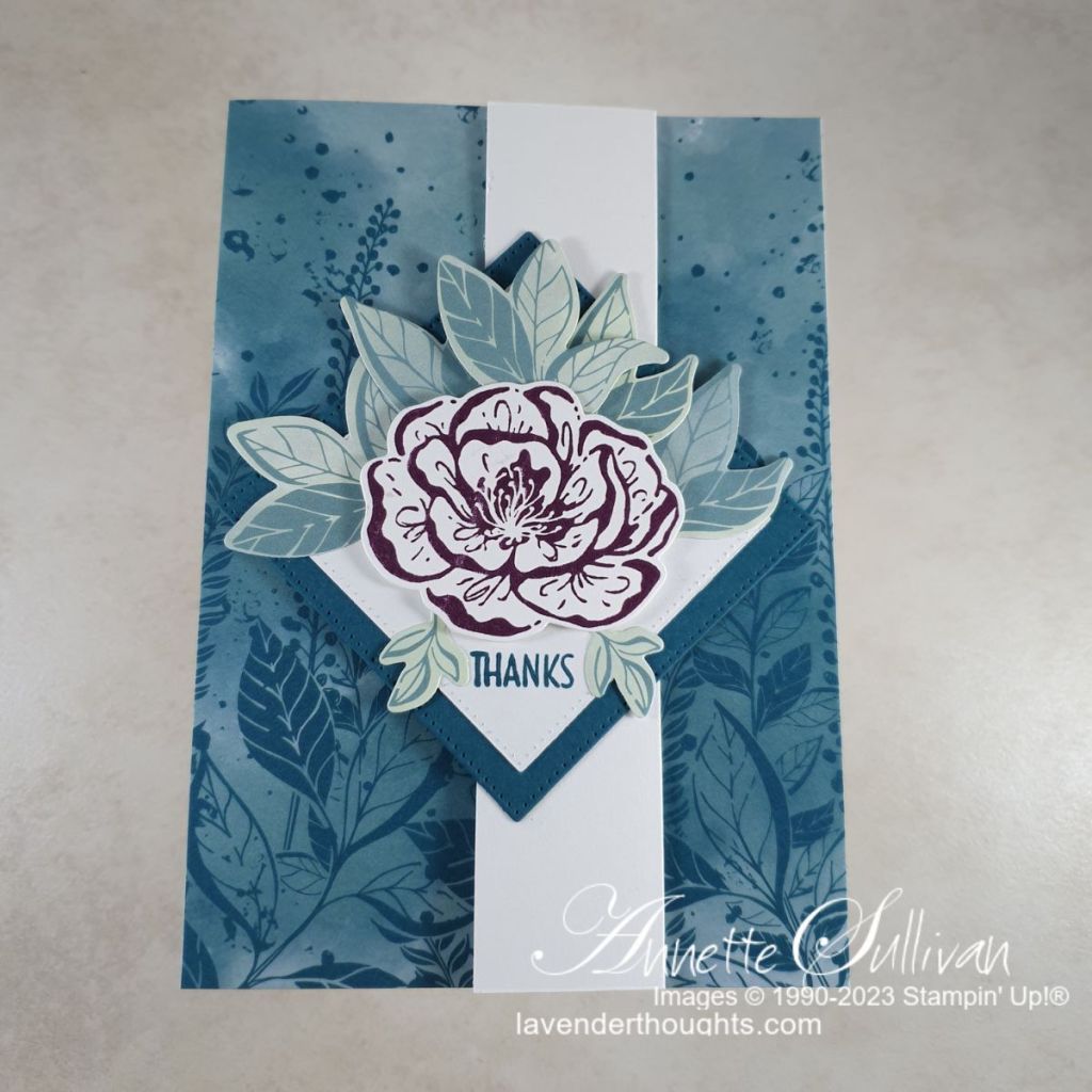 Z Fold Fancy Fold using Irresistible Blooms – Lavender Thoughts