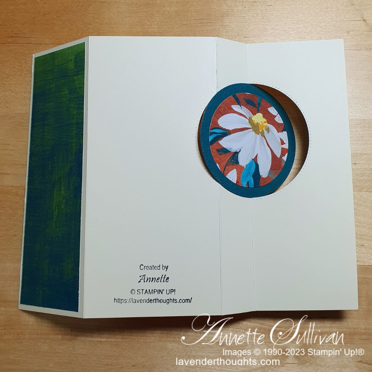 How to create a Swing Flip Flop Fancy Fold Card with PDF Tutorial ...