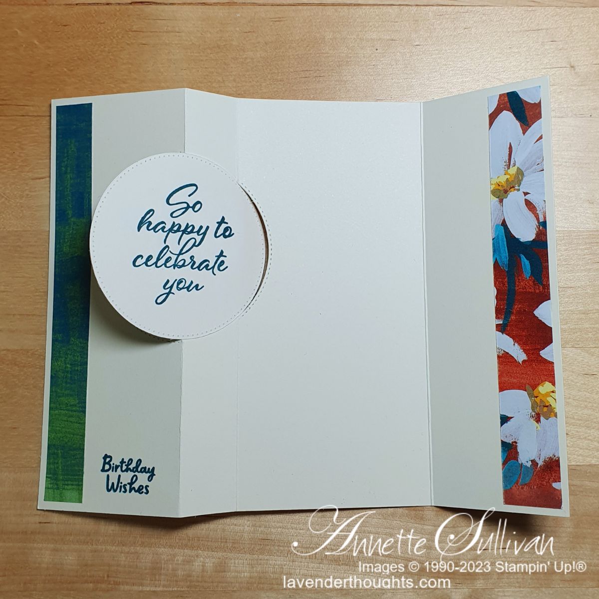 How to create a Swing Flip Flop Fancy Fold Card with PDF Tutorial ...