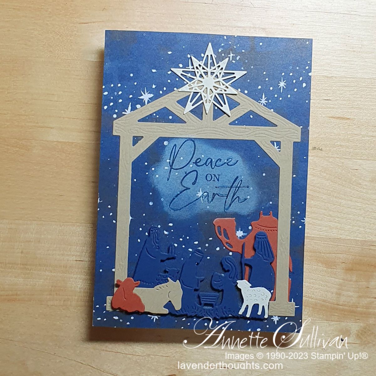 CASEing the Catalogue with Christmas Nativity Cards – Lavender Thoughts