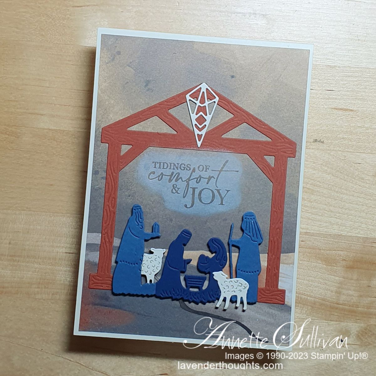 CASEing the Catalogue with Christmas Nativity Cards – Lavender Thoughts