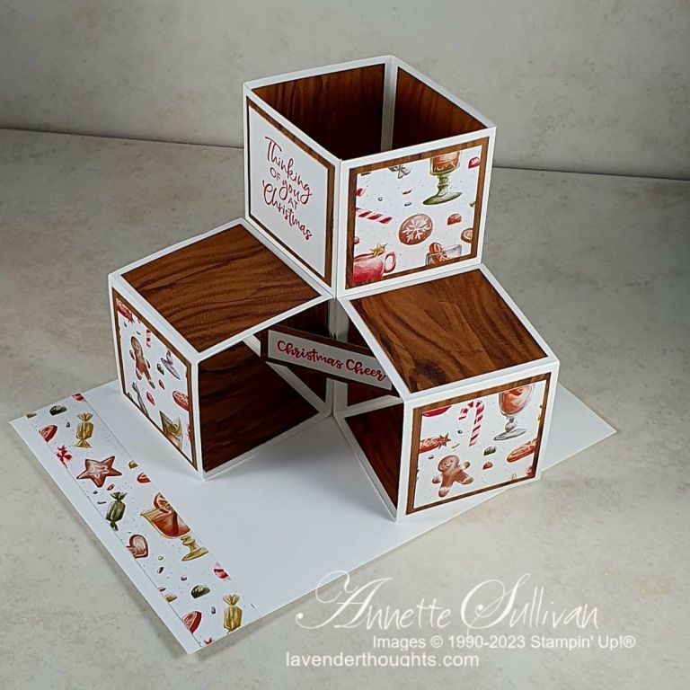 Triple Cube Fancy Fold Cards for Christmas – Lavender Thoughts