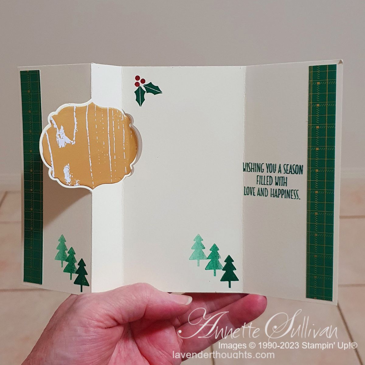 A selection of Swing Flip Flop Cards for Christmas – Lavender Thoughts
