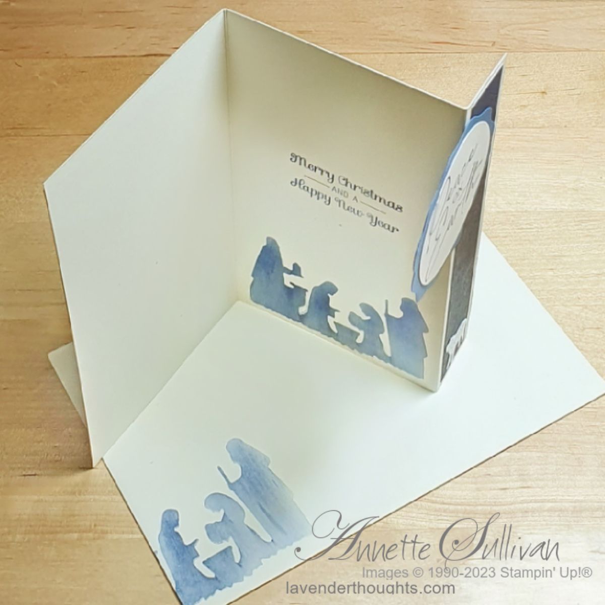 Back Fold Fancy Fold Cards for Christmas – Lavender Thoughts