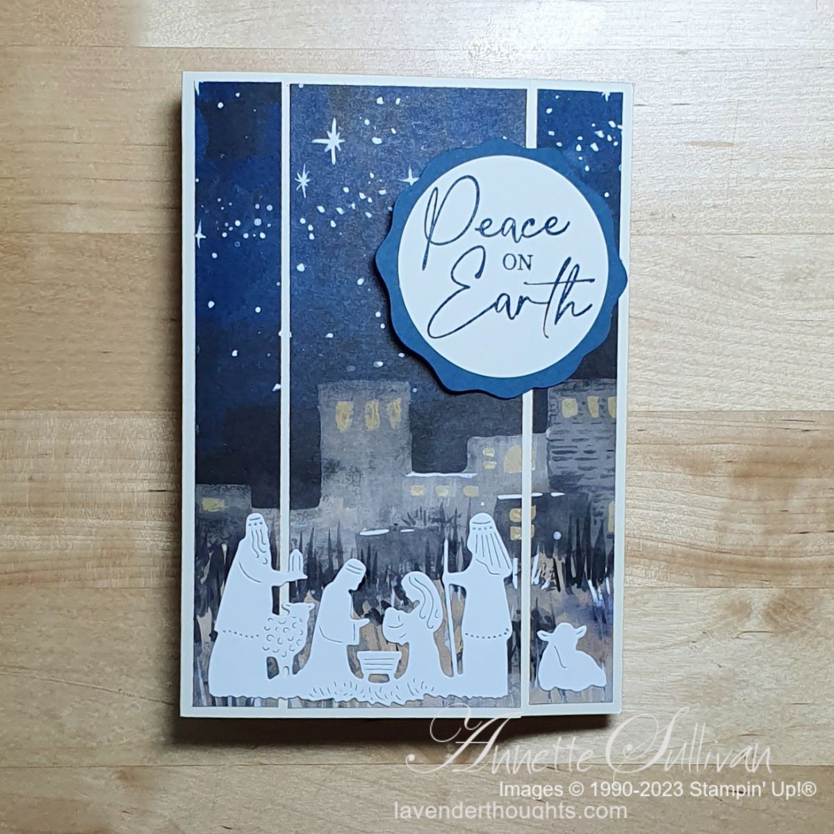 Back Fold Fancy Fold Cards for Christmas – Lavender Thoughts