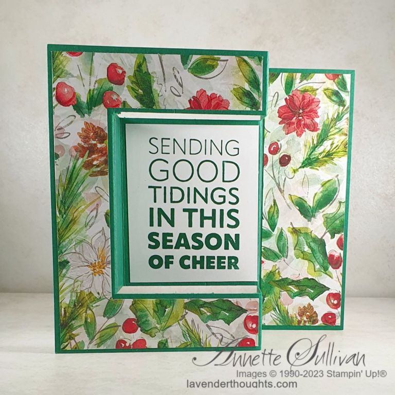 A selection of Side Panel Cards for Christmas – Lavender Thoughts