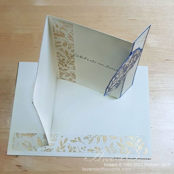 Back Fold Fancy Fold Cards for Christmas – Lavender Thoughts