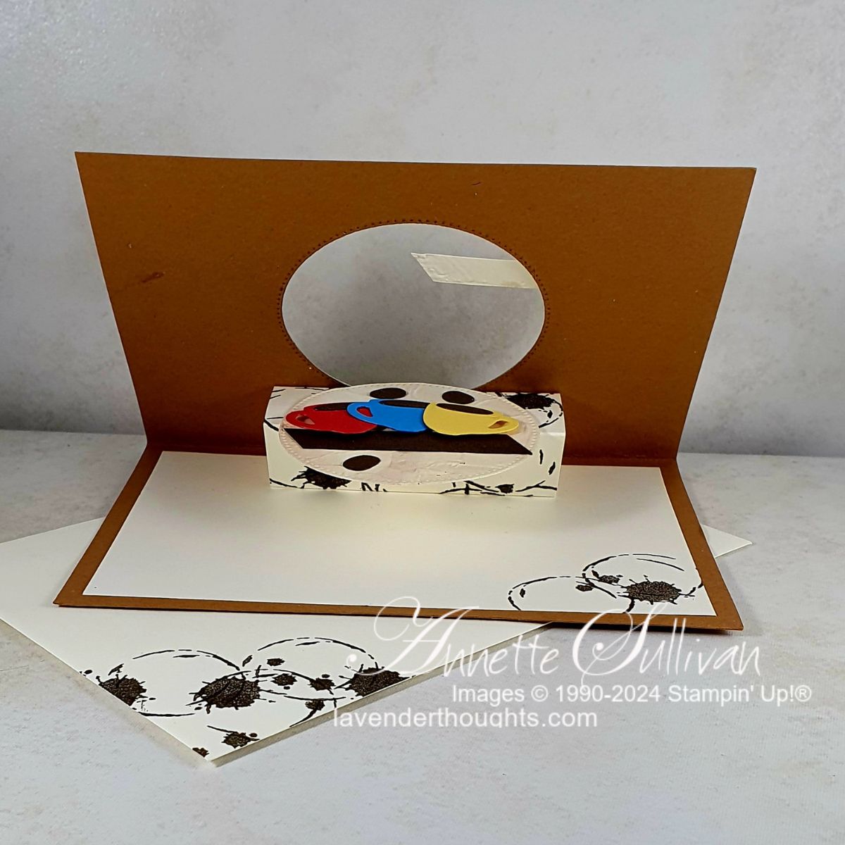 Latte Love and a Pop Up Flip Card – Lavender Thoughts