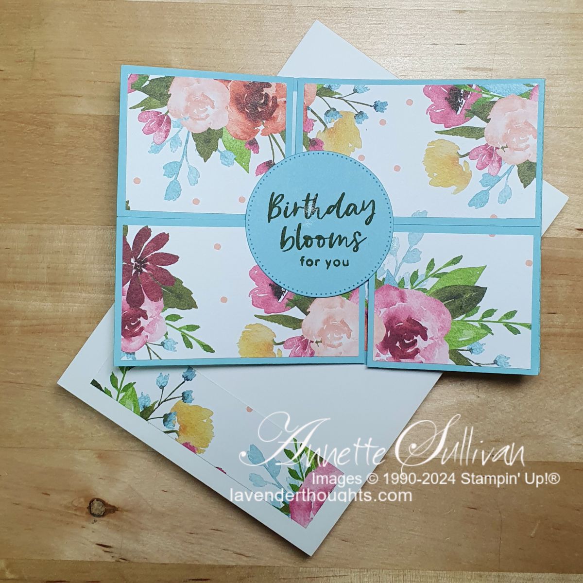 Puzzle Pieces Double Z Fold Card – Lavender Thoughts