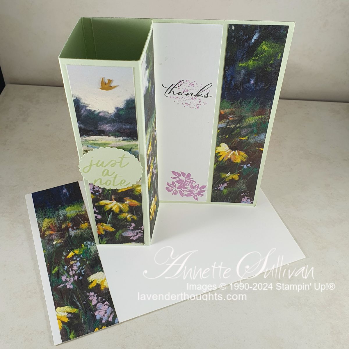 Square Column Cards to showcase pretty papers – Lavender Thoughts
