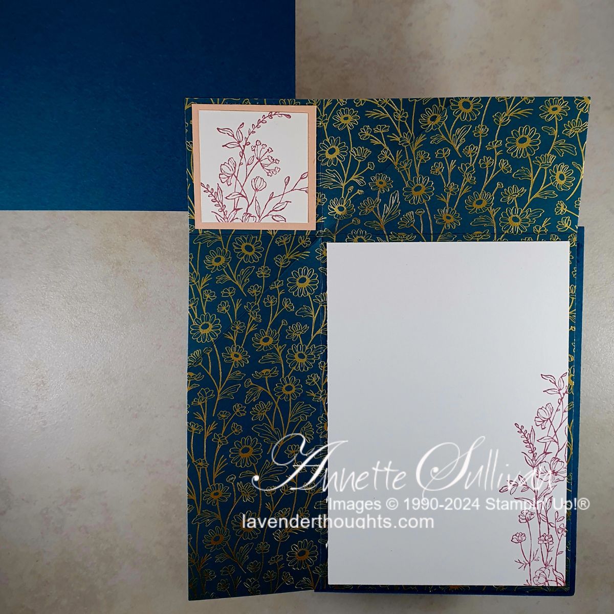 Corner Open Portrait Fancy Fold Cards – Lavender Thoughts