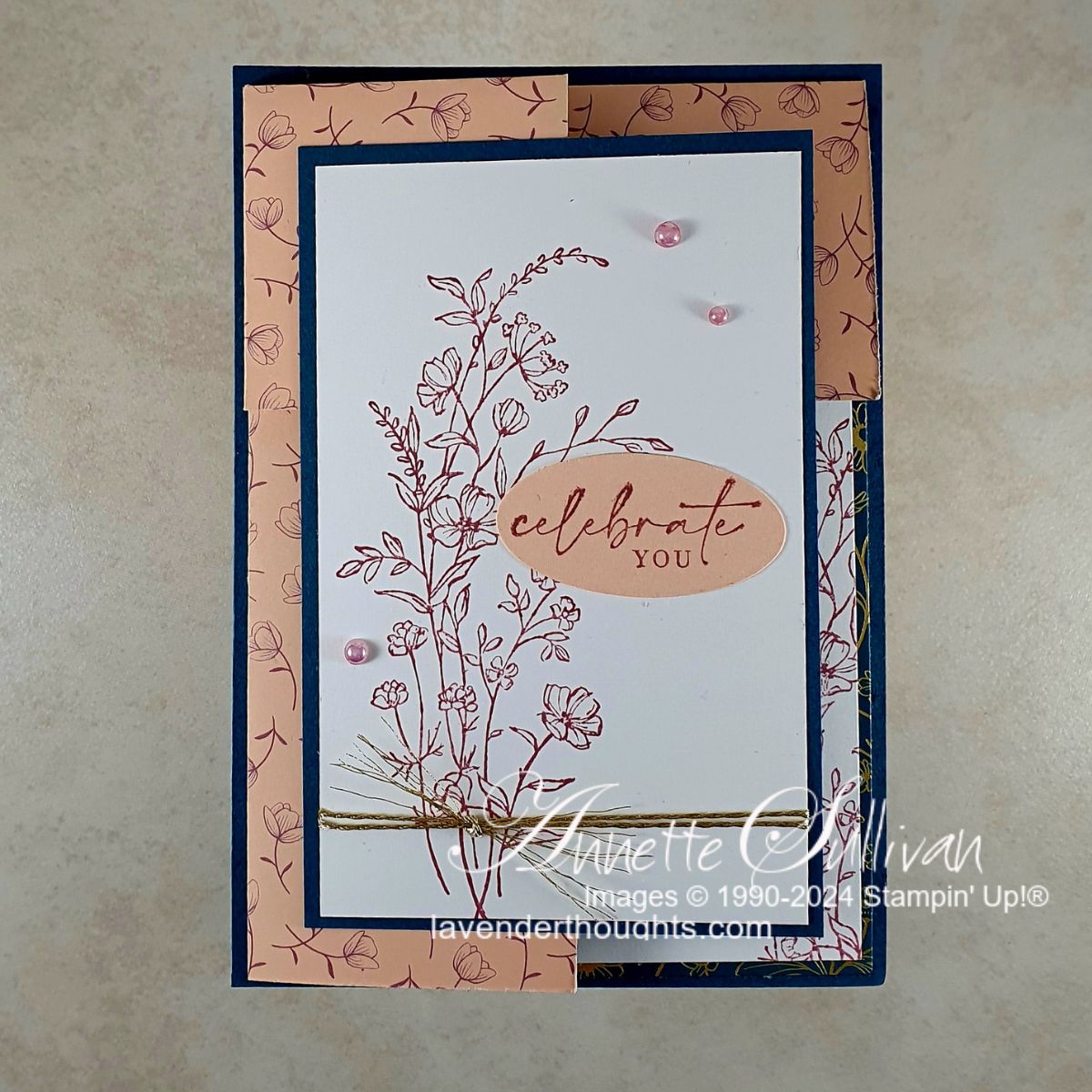 Corner Open Portrait Fancy Fold Cards – Lavender Thoughts
